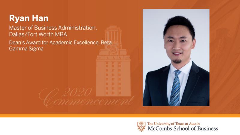 Xiaotian (Ryan) Han on LinkedIn: #utgrad20 #hookem #whymccombs | 36 ... Xiaotian (Ryan) Han on LinkedIn: #utgrad20 #hookem #whymccombs | 36 ...