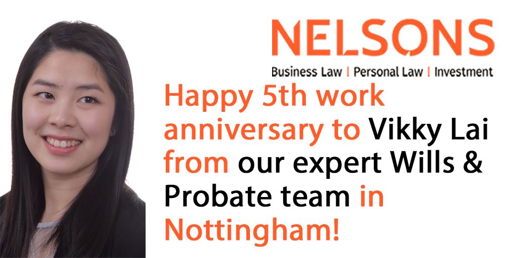 Nelsons on LinkedIn: #workanniversary #wills #probate Nelsons on LinkedIn: #workanniversary #wills #probate