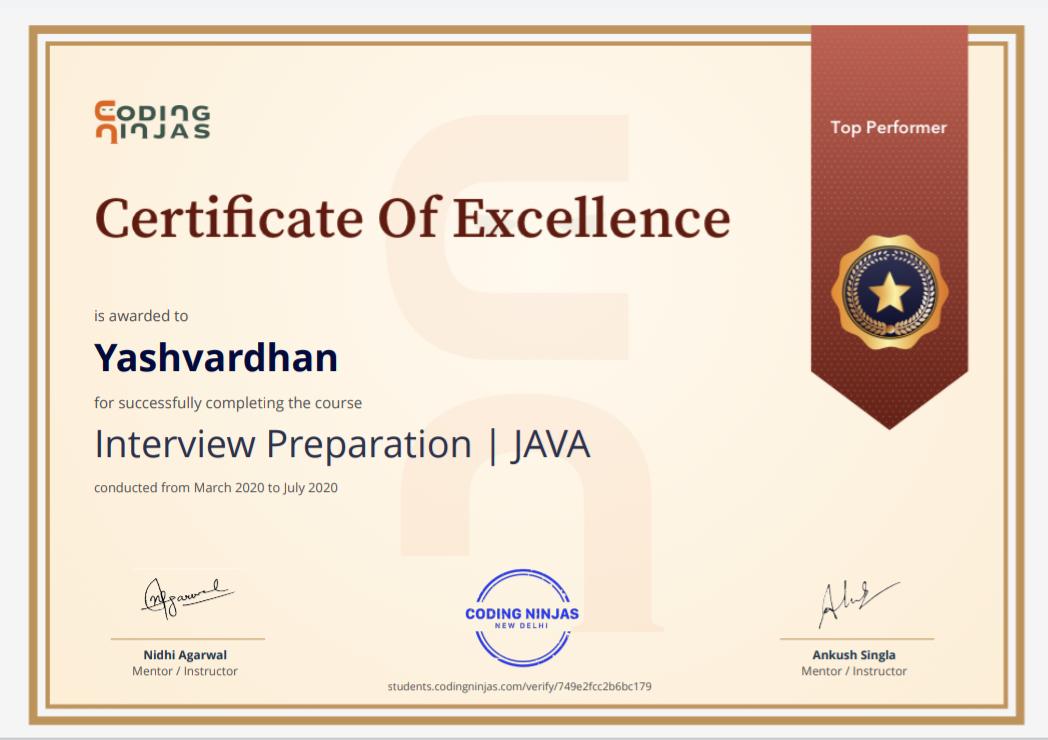 Yashvardhan . on LinkedIn: #codingninjas #javaprogramming # ... Yashvardhan . on LinkedIn: #codingninjas #javaprogramming # ...