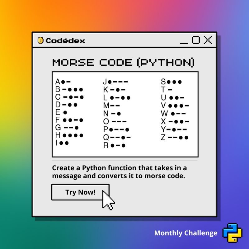 Codédex on LinkedIn: #python #pythonprogramming #challenge #learncoding Codédex on LinkedIn: #python #pythonprogramming #challenge #learncoding