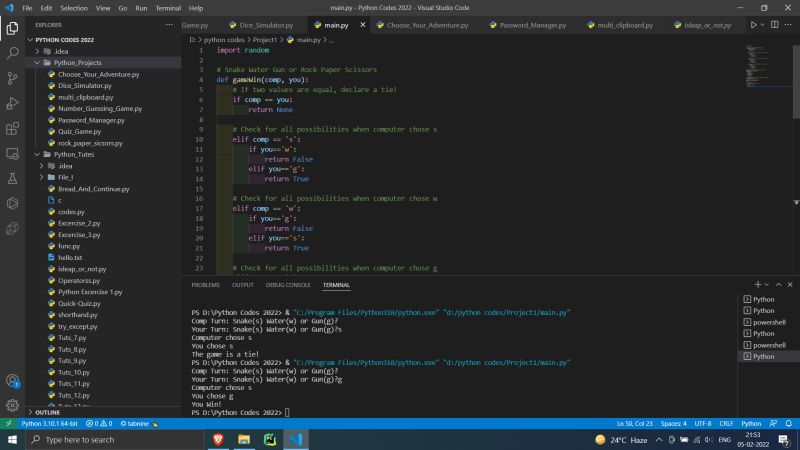 Shourya Kumar on LinkedIn: #day18of100daysofcode #python Shourya Kumar on LinkedIn: #day18of100daysofcode #python