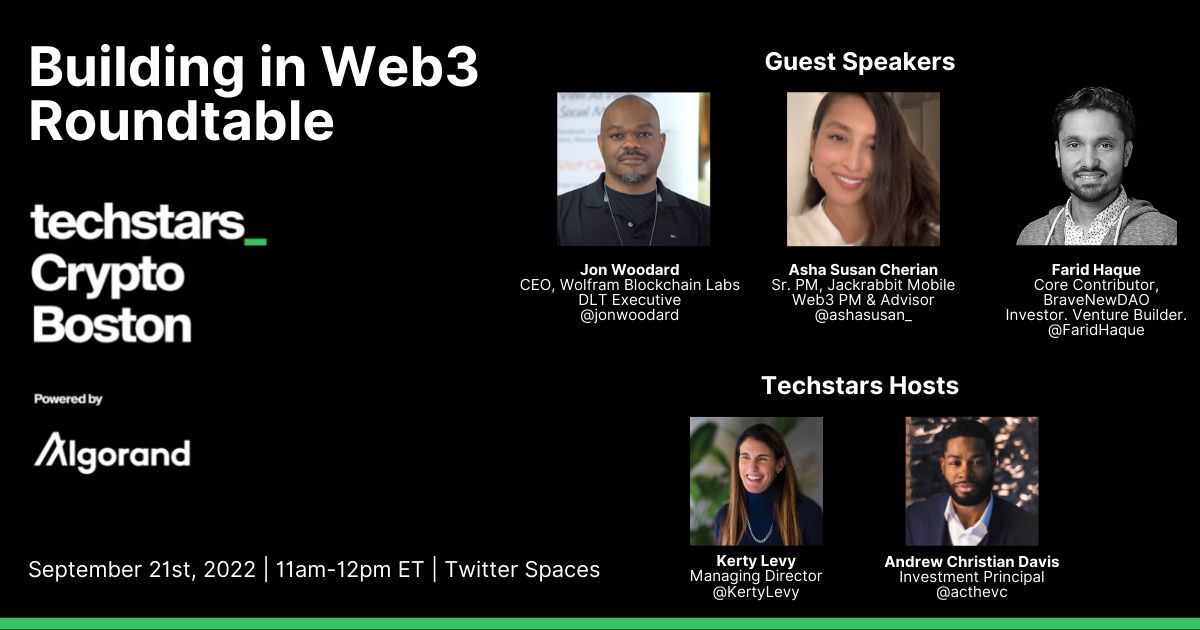 Asha Susan Cherian on LinkedIn: #techstars #startups #founders #web3 # ... Asha Susan Cherian on LinkedIn: #techstars #startups #founders #web3 # ...