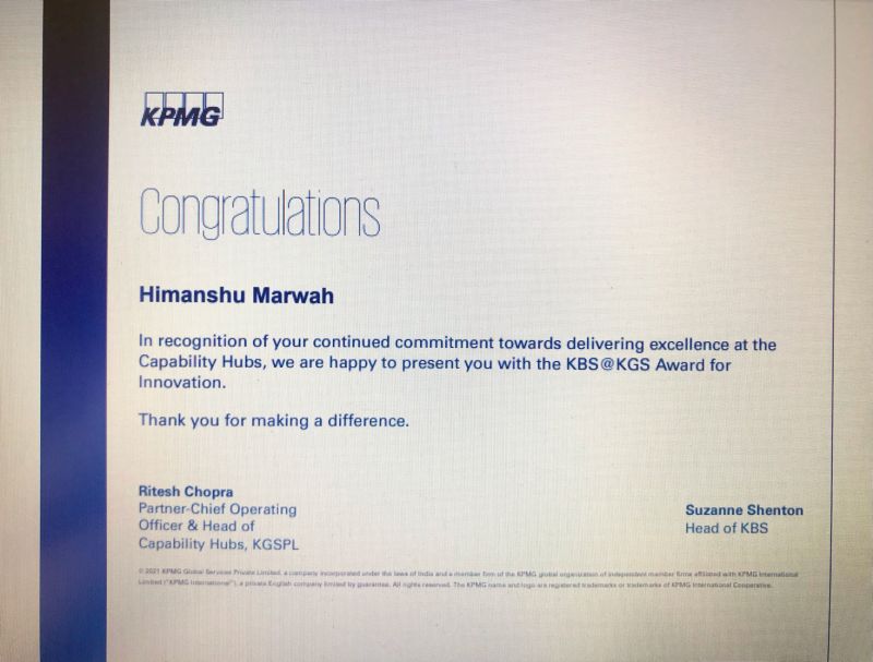 Himanshu Marwah on LinkedIn: #awardsforexcellence #recognition # ... Himanshu Marwah on LinkedIn: #awardsforexcellence #recognition # ...