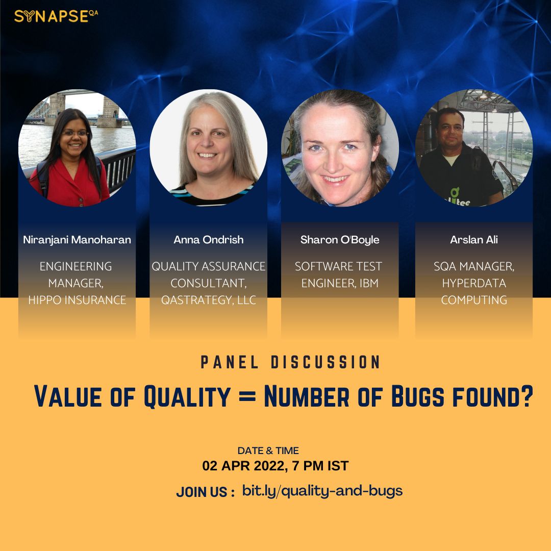 Synapse QA - Learn | Share | Grow on LinkedIn: #synapseqa #webinar # ... Synapse QA - Learn | Share | Grow on LinkedIn: #synapseqa #webinar # ...