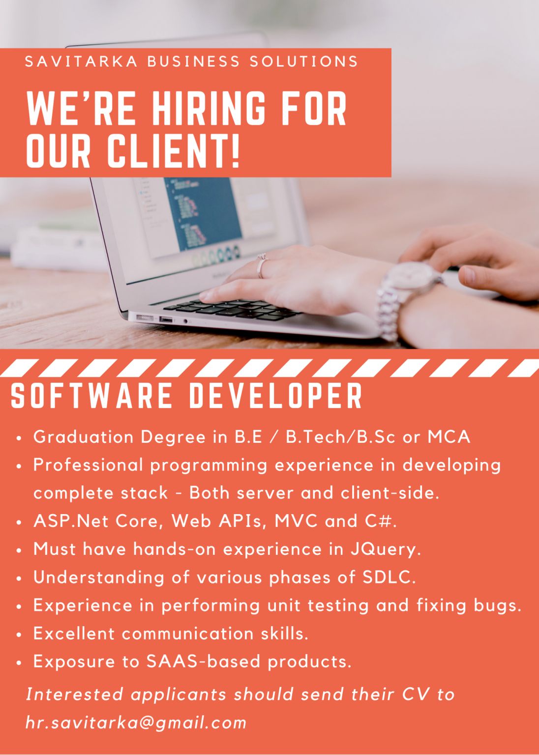 Sudha P on LinkedIn: #saas #dotnet #aspdotnet #ui #hiring #career #hr # ... Sudha P on LinkedIn: #saas #dotnet #aspdotnet #ui #hiring #career #hr # ...