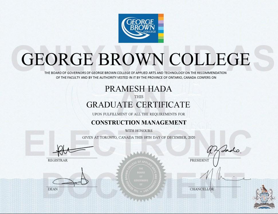 Pramesh Hada on LinkedIn: Happy & excited to share that I got a Degree ... Pramesh Hada on LinkedIn: Happy & excited to share that I got a Degree ...