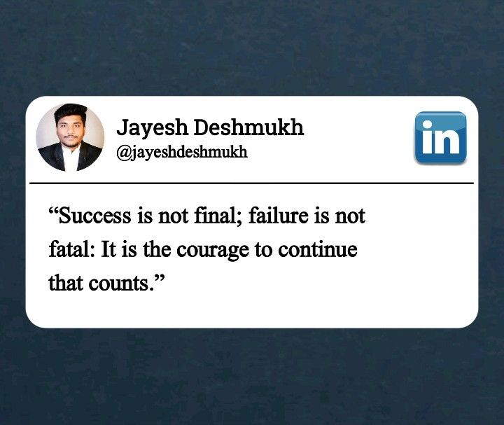 Jayesh Deshmukh on LinkedIn: Agree? | 165 comments Jayesh Deshmukh on LinkedIn: Agree? | 165 comments