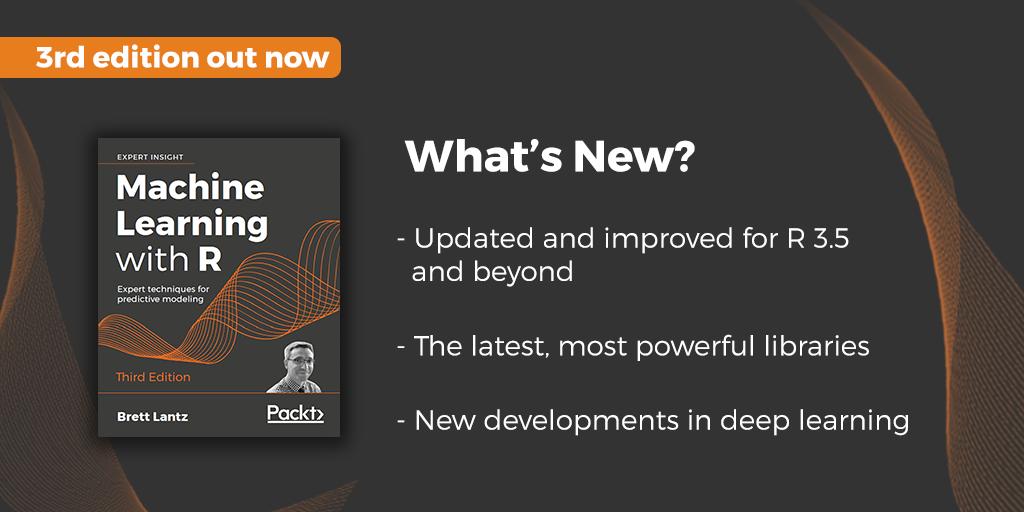 Packt on LinkedIn: #machinelearning #r Packt on LinkedIn: #machinelearning #r