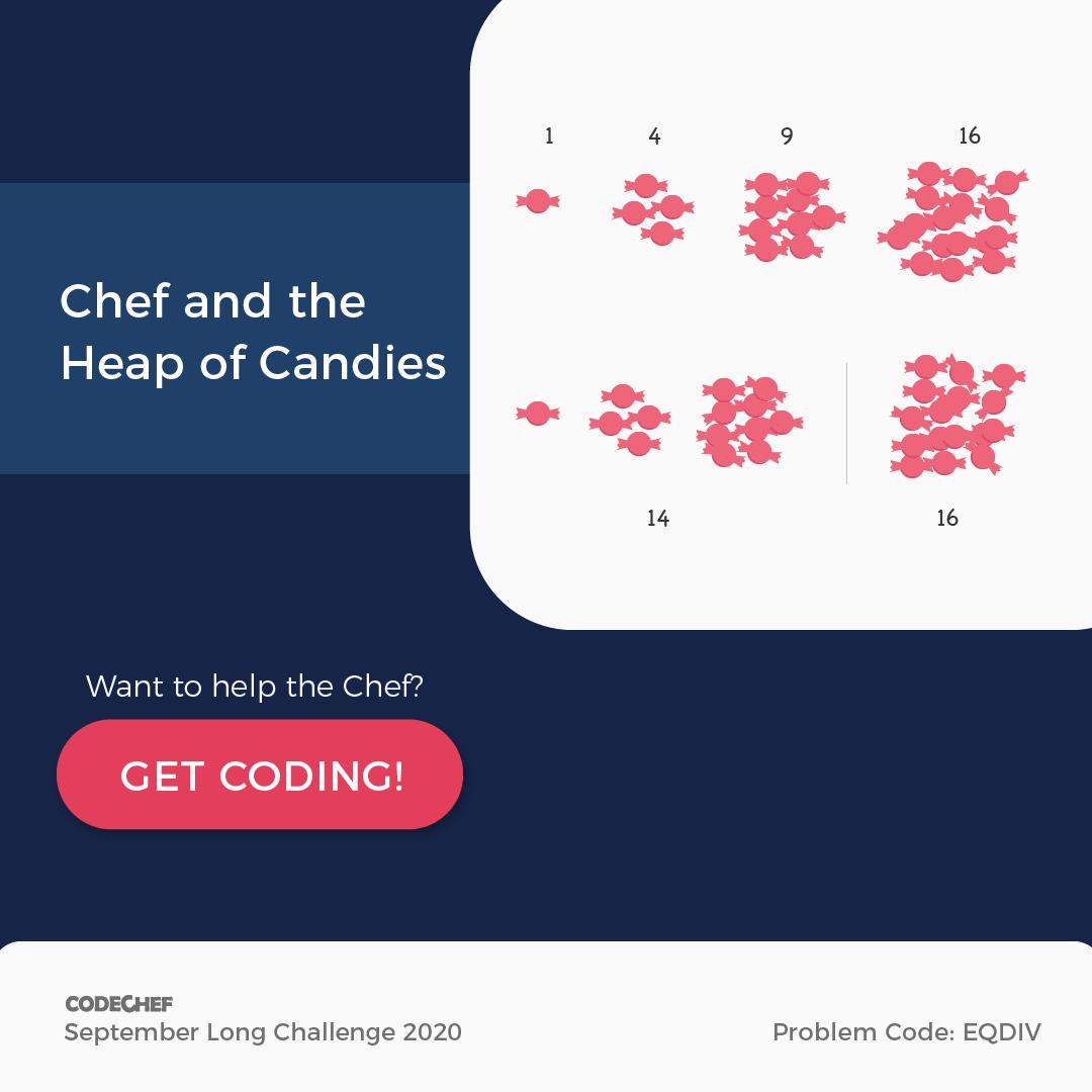 CodeChef on LinkedIn: #codechef #programming #longchallenge #sept20 CodeChef on LinkedIn: #codechef #programming #longchallenge #sept20