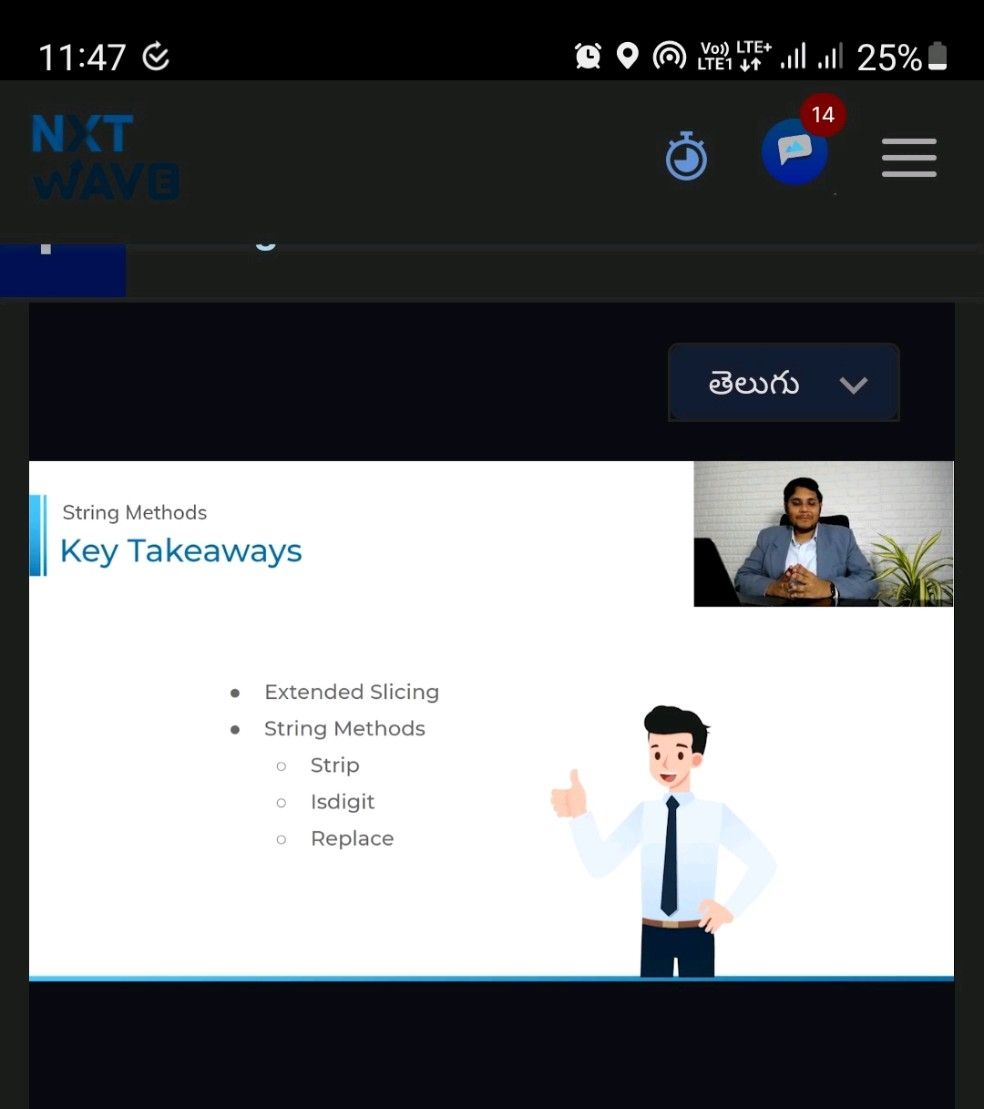 sandhya puli on LinkedIn: #day #ccbp #nxtwave #30daysofcodechallenge sandhya puli on LinkedIn: #day #ccbp #nxtwave #30daysofcodechallenge