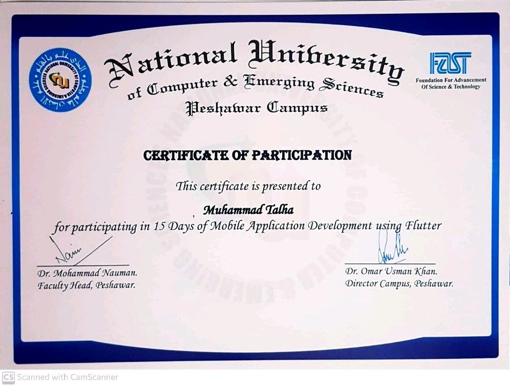Muhammad Talha on LinkedIn: #flutter Muhammad Talha on LinkedIn: #flutter