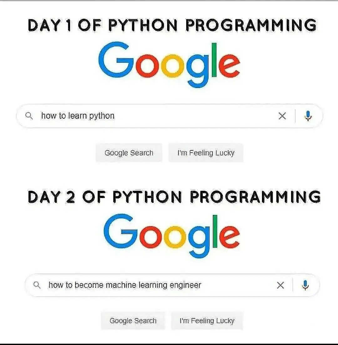 Shashi kiran Katkam on LinkedIn: #relatable #python Shashi kiran Katkam on LinkedIn: #relatable #python