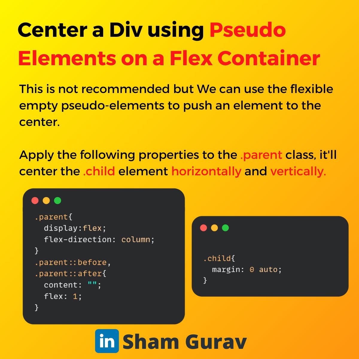 Sham Gurav on LinkedIn: #dailyfrontend #css #html #javascript #frontend ... Sham Gurav on LinkedIn: #dailyfrontend #css #html #javascript #frontend ...