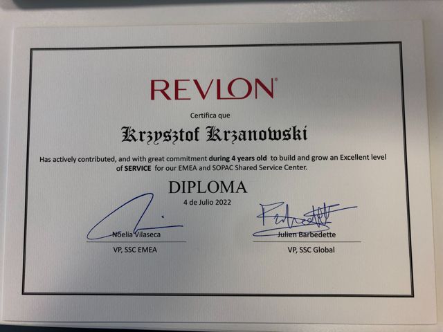 Thank you Revlon | Krzysztof Krzanowski Thank you Revlon | Krzysztof Krzanowski