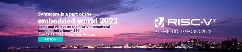 Syntacore on LinkedIn: We will be there, will you ? Risc-V ... Syntacore on LinkedIn: We will be there, will you ? Risc-V ...