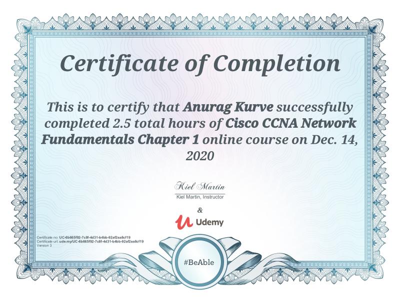 ANURAG K. on LinkedIn: Cisco CCNA Network Fundamentals Chapter 1 ANURAG K. on LinkedIn: Cisco CCNA Network Fundamentals Chapter 1