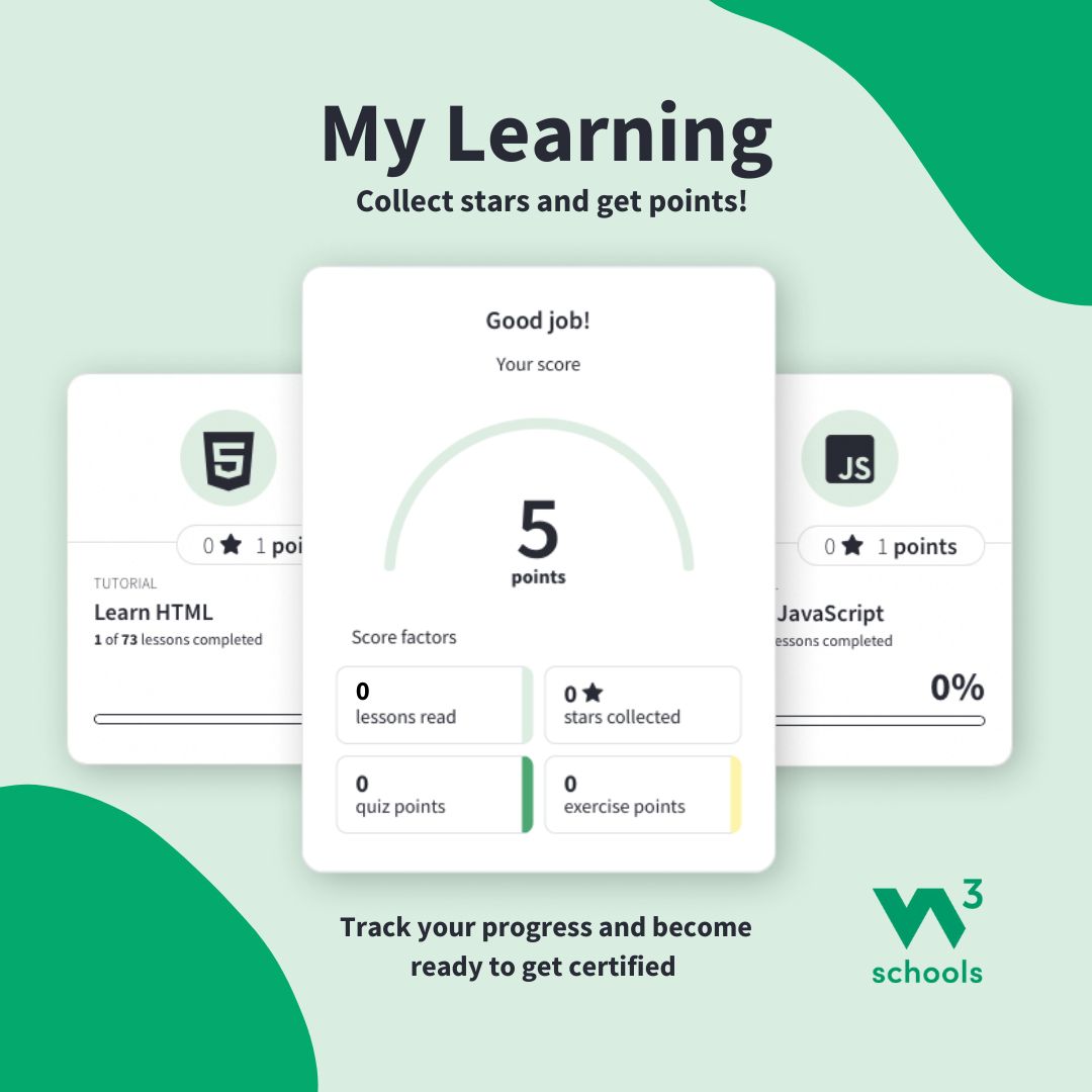 W3Schools.com on LinkedIn: #education #studying #programming #learning ... W3Schools.com on LinkedIn: #education #studying #programming #learning ...