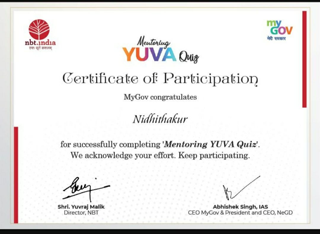 Nidhi Thakur on LinkedIn: #mentoring Nidhi Thakur on LinkedIn: #mentoring
