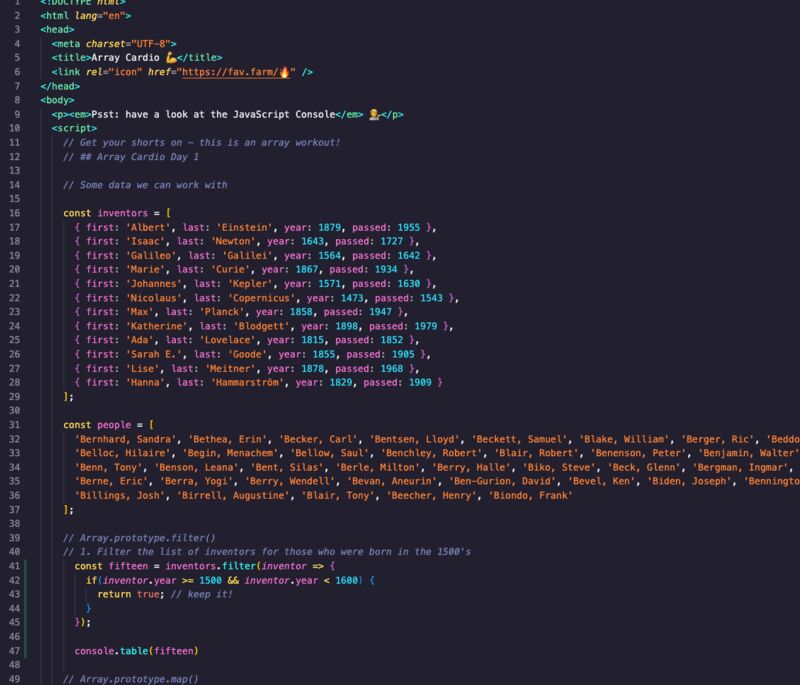 Becky Weeks on LinkedIn: #javascript30 #coding #codinglife # ... Becky Weeks on LinkedIn: #javascript30 #coding #codinglife # ...