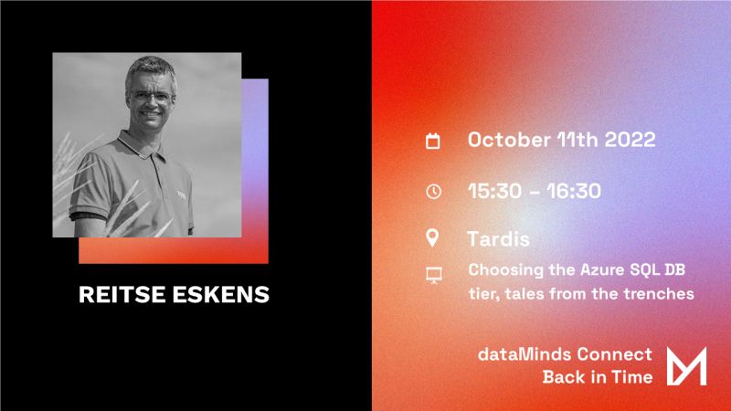 Reitse Eskens on LinkedIn: #datamindsconnect #azure #databases #zekerweten Reitse Eskens on LinkedIn: #datamindsconnect #azure #databases #zekerweten