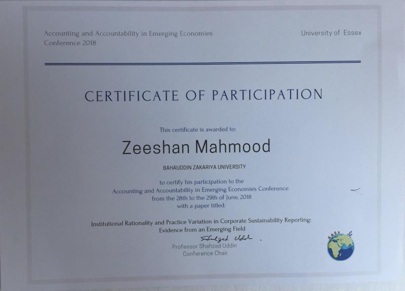 Zeeshan Mahmood posted on LinkedIn Zeeshan Mahmood posted on LinkedIn