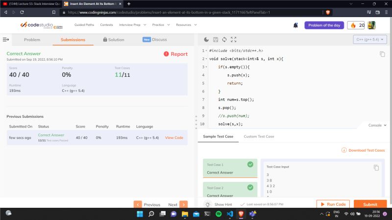 Sundaram Saroj on LinkedIn: #codestudio #cplusplus ... Sundaram Saroj on LinkedIn: #codestudio #cplusplus ...
