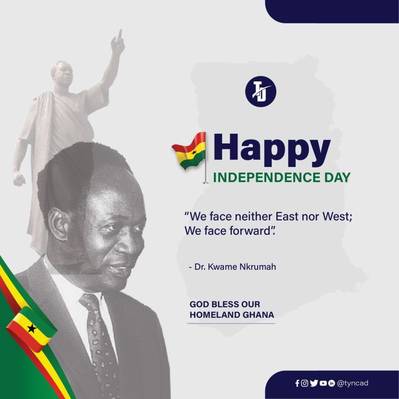 TYNCAD on LinkedIn: #independenceday #tyncad #datascience #kwamenkruma TYNCAD on LinkedIn: #independenceday #tyncad #datascience #kwamenkruma