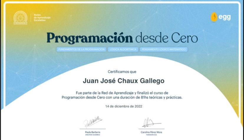Juan José Chaux Gallego on LinkedIn: #programming #development Juan José Chaux Gallego on LinkedIn: #programming #development