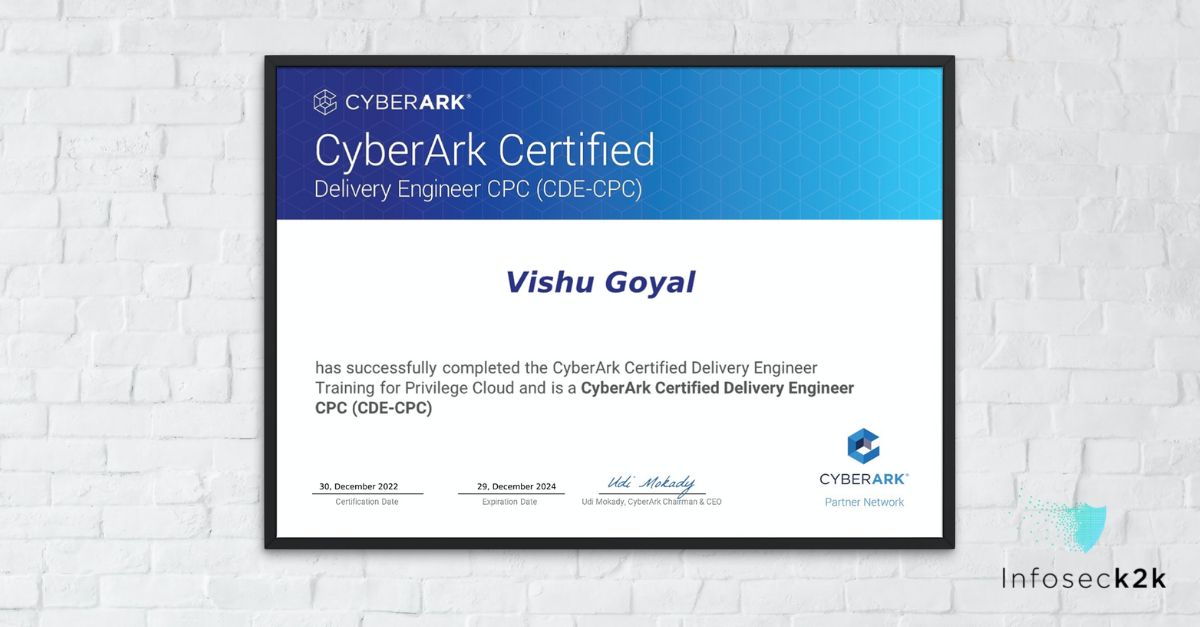 Infosec K2K on LinkedIn: #cyberark #pam #iam #identitymanagement # ... Infosec K2K on LinkedIn: #cyberark #pam #iam #identitymanagement # ...