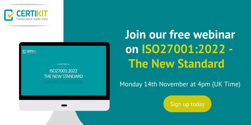 CertiKit on LinkedIn: #webinar #iso27001 #iso27001certification #isms CertiKit on LinkedIn: #webinar #iso27001 #iso27001certification #isms