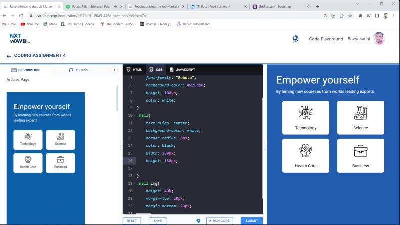 savyasachi pemula on LinkedIn: #codechallenge #html #css #javascrip # ... savyasachi pemula on LinkedIn: #codechallenge #html #css #javascrip # ...