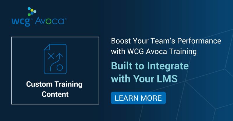 Steven Feltman on LinkedIn: GCP Training Programs - WCG Avoca Steven Feltman on LinkedIn: GCP Training Programs - WCG Avoca