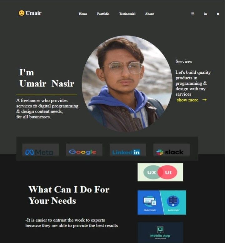 Umair Nasir on LinkedIn: #html #css Umair Nasir on LinkedIn: #html #css