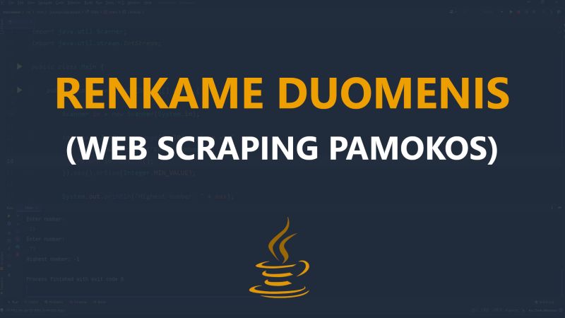 #java #jsoup #webscraping #tutorial | Andrius Lauruševičius #java #jsoup #webscraping #tutorial | Andrius Lauruševičius