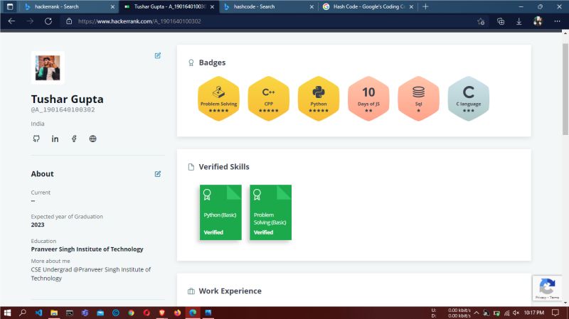 Tushar Gupta on LinkedIn: #hackerrank #python #cpp # ... Tushar Gupta on LinkedIn: #hackerrank #python #cpp # ...