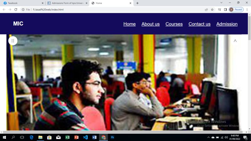 Asad Ali on LinkedIn: #frontenddeveloper #html #css3 #bootstrap5 Asad Ali on LinkedIn: #frontenddeveloper #html #css3 #bootstrap5