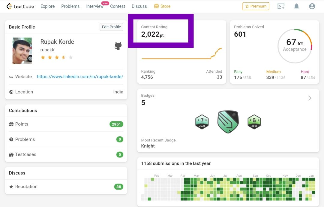 Rupak Korde on LinkedIn: #leetcode | 34 comments Rupak Korde on LinkedIn: #leetcode | 34 comments