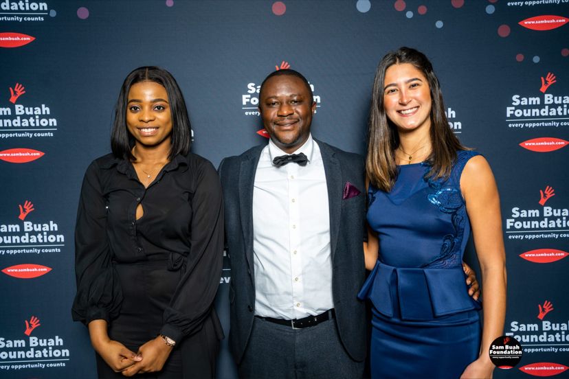 I am delighted to be part of the Sam Buah Foundation! Special thanks to ... I am delighted to be part of the Sam Buah Foundation! Special thanks to ...