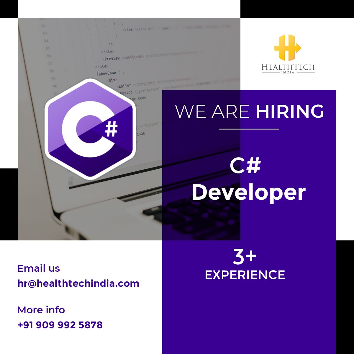 HealthTech India on LinkedIn: #csharp #dotnet #hiringcsharp # ... HealthTech India on LinkedIn: #csharp #dotnet #hiringcsharp # ...