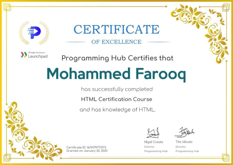 Mohammed Farooq on LinkedIn: #programming #html #html5 #htmldeveloper Mohammed Farooq on LinkedIn: #programming #html #html5 #htmldeveloper
