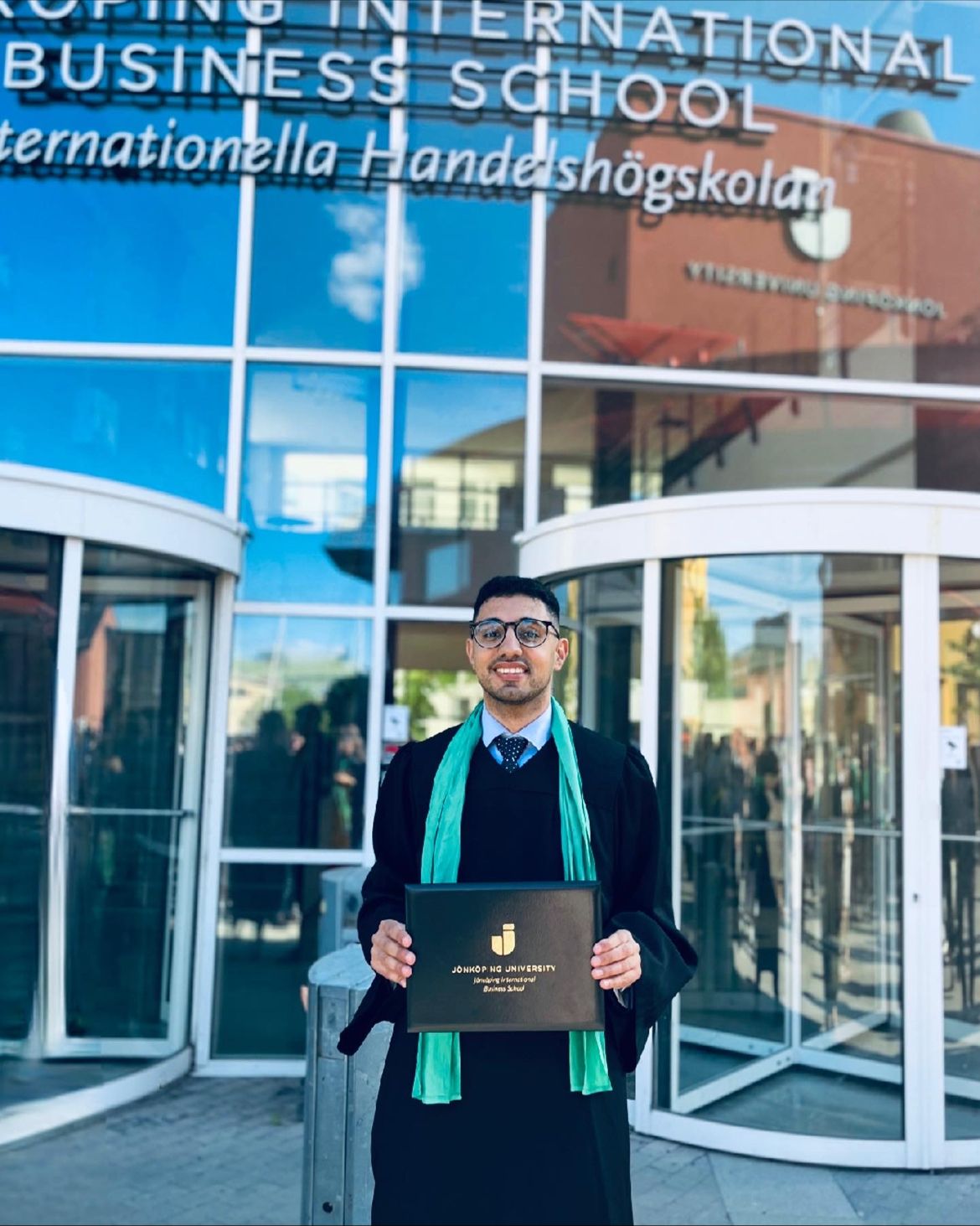 Finally I have officially graduated from Jönköping International ... Finally I have officially graduated from Jönköping International ...