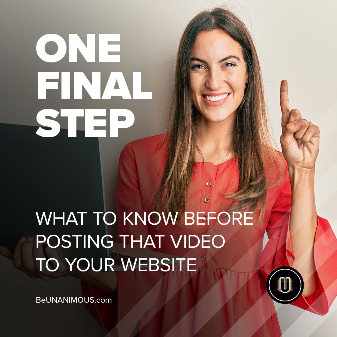 UNANIMOUS on LinkedIn: Finally! 🎉 Your new business video is finished ... UNANIMOUS on LinkedIn: Finally! 🎉 Your new business video is finished ...