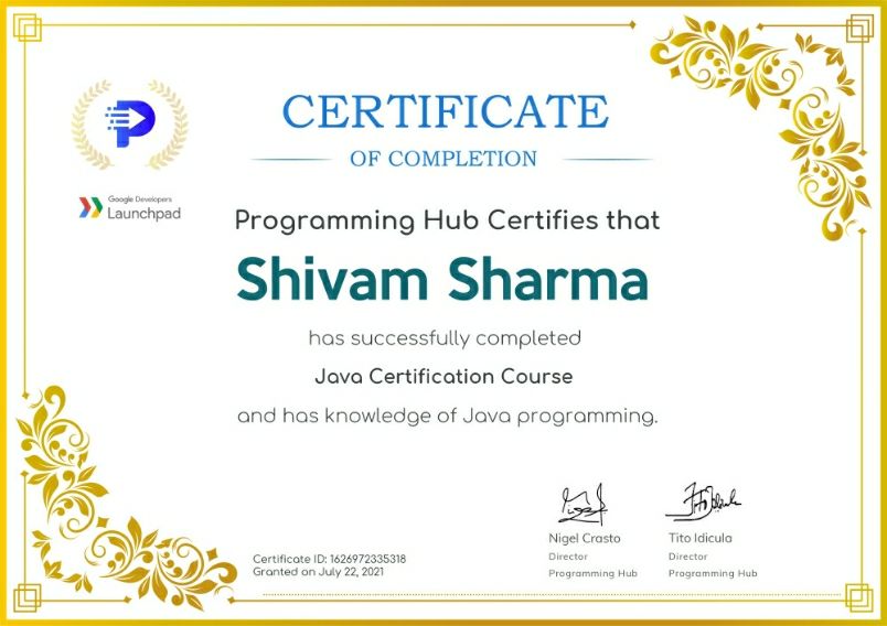 Shivam Sharma on LinkedIn: #programming #java Shivam Sharma on LinkedIn: #programming #java