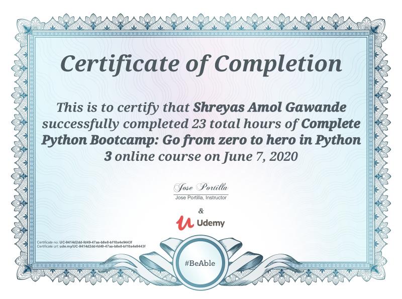 Shreyas Gawande on LinkedIn: #python Shreyas Gawande on LinkedIn: #python