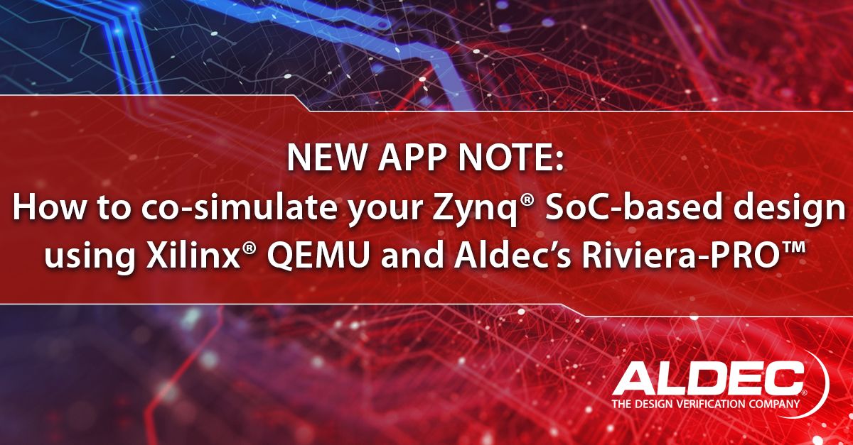 Aldec on LinkedIn: #zynq #fpga #fpgas #verification #coding #rivierapro Aldec on LinkedIn: #zynq #fpga #fpgas #verification #coding #rivierapro