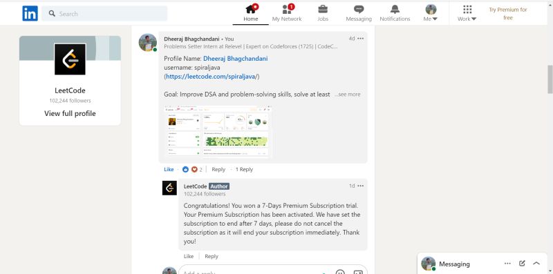 Dheeraj Bhagchandani on LinkedIn: #leetcode #competitiveprogramming # ... Dheeraj Bhagchandani on LinkedIn: #leetcode #competitiveprogramming # ...