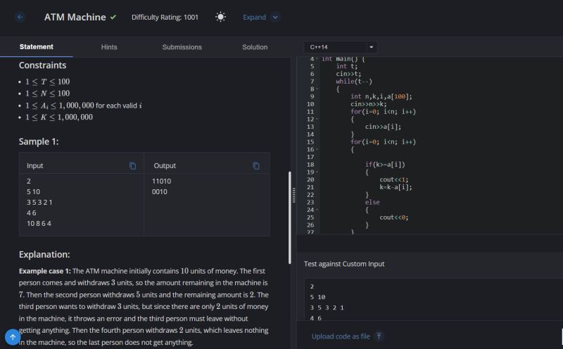 Samriti Raj on LinkedIn: #100daysofcode #codechef Samriti Raj on LinkedIn: #100daysofcode #codechef