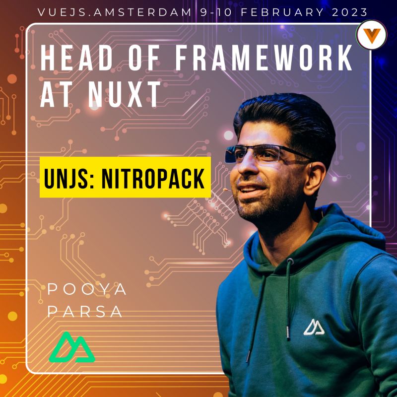 Vuejs Amsterdam on LinkedIn: #nitro #technology #conference #javascript ... Vuejs Amsterdam on LinkedIn: #nitro #technology #conference #javascript ...