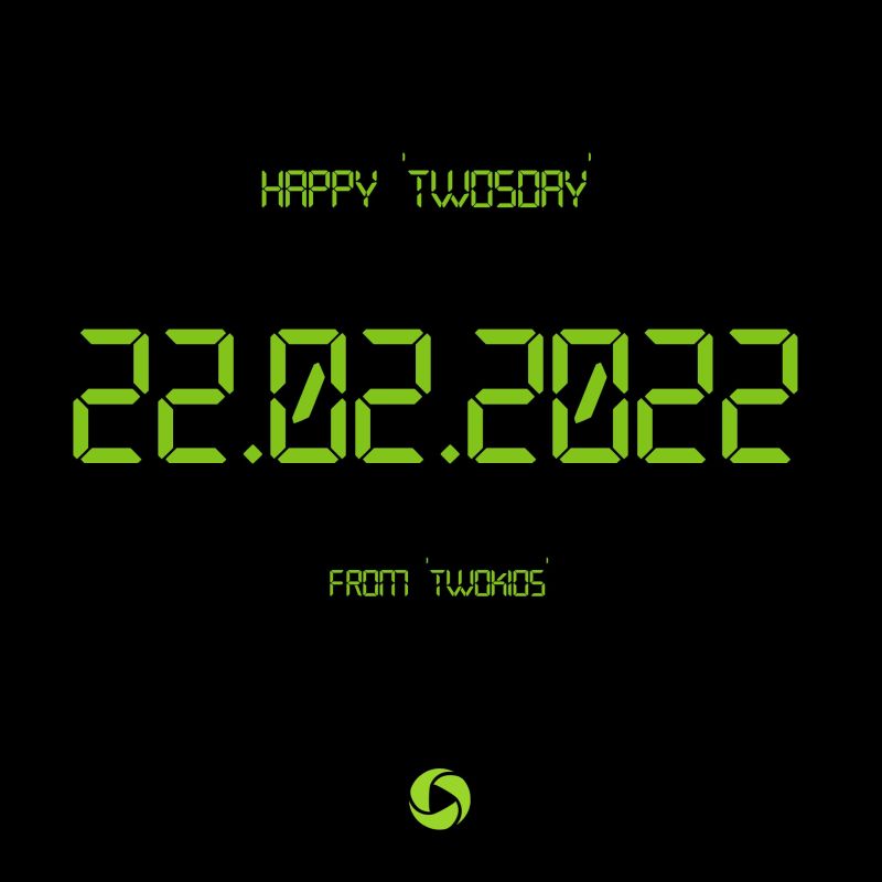 Tukios on LinkedIn: #twosday #tukios #palindrome #ambigram Tukios on LinkedIn: #twosday #tukios #palindrome #ambigram