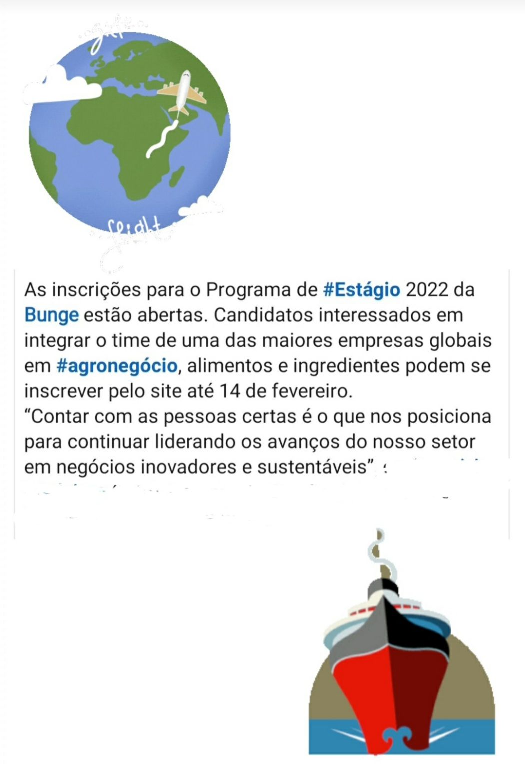 #compartilhandooportunidades #comexlovers #bungealimentos | Jacqueline ... #compartilhandooportunidades #comexlovers #bungealimentos | Jacqueline ...